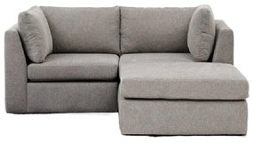 Hanah Home Rohová pohovka MOTTONA MINI světle šedá