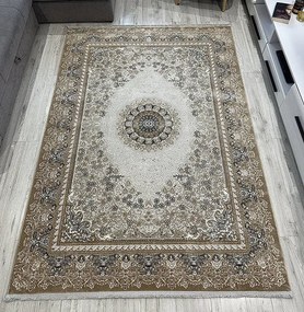 HU Béžový orientální koberec King 29033-Beige Rozměr: 80x150 cm