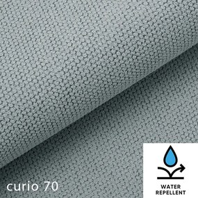 Malá sedací souprava SLIM | 179x235 cm | LEVÁ | 70 modrošedá | rozkládací + úložný prostor