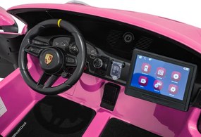 Elektrické autíčko Porsche 911 GT3 STRONG MP4 růžové
