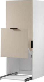 SORENTO pl | horní skříňka N60N multifunkční nástavec | 60 cm | LEVÁ | bílá/béžová