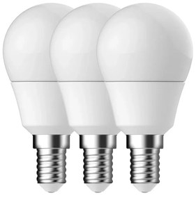 LED žárovky NORDLUX SMD G45 s paticí E14, 2,9 a 4,9 W, 2700 K - 3 x 2,9 W LED, 250 lm