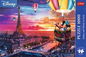 TREFL Puzzle Premium Plus Mickey a Minnie v Paříži / 1000 dílků / 68,3