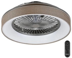 Rabalux | Rabalux 5420 - LED Stmívatelné svítidlo s ventilátorem BENICIO LED/35W/230V + DO | RL5420
