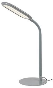 Rabalux 74008 stolní LED lampa Adelmo, 10 W, šedá