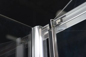 Polysan, Lucis Line čtvercová sprchová zástěna 900x900 L/P varianta, DL2815DL3415
