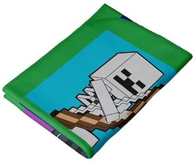 Carbotex Dětská deka Minecraft Figure, 150 x 200 cm