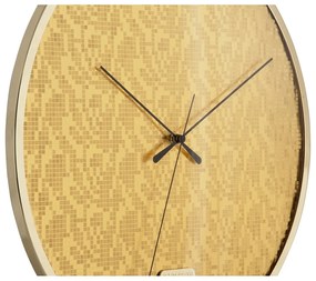 Karlsson 6005GD designové nástěnné hodiny zlatá, pr. 40 cm
