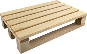 AMADEA Dřevěná paleta malá, 30 x 19 x 6 cm, český výrobek