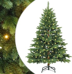 Umělý vánoční stromeček s stojanem Zelená 150 cm PE a PVC 3397532