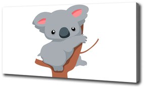 Wallmuralia Foto obraz na plátně Koala na stromě 100x50