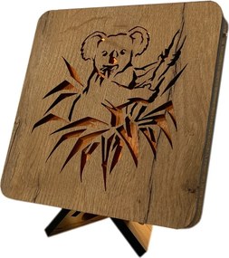 Li-Go "Koala" lampa 19x19 cm provedení povrchu: dub světlý