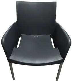 PEDRALI - Židle s područkami ICE 850 antracitová - VÝPRODEJ - sleva 40 %