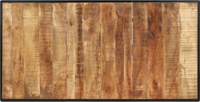 vidaXL Jídelní stůl 200 cm hrubé mangovníkové dřevo [320697]