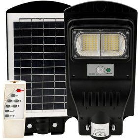 BERGE Solární pouliční LED lampa MARAKESZ - 30W - PIR