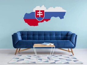 Nálepky na zeď - Mapa Slovenska