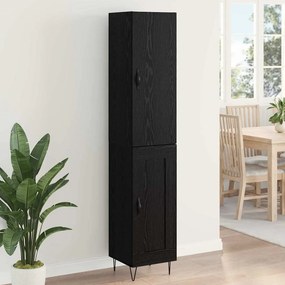 Vysoký bufet Černý dub 34,5 x 34 x 90 cm Kompozitní dřevo 3402733