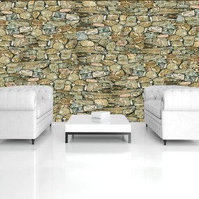 Fototapeta - Stone Wall Rock (152,5x104 cm)