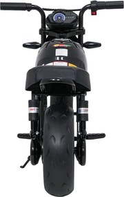 Elektrická motorka SUPERMOTO černá