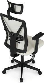 Ergonomická kancelářská židle ARLO - béžová látka