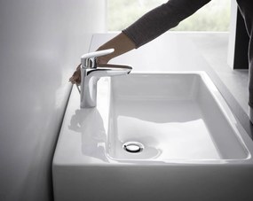 Hansgrohe Logis, páková umyvadlová baterie 100, s odtokovou soupravou, chromová, 71100000
