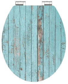 Eisl Sanitär WC prkénko MDF Soft Close Blue Wood 80536 - wc_eisl_80536