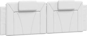 Rám postele Viana s LED bez matrace bílý 160 x 200 cm 3214030