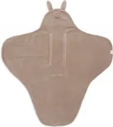 Jollein Zavinovačka králíček Cloudy Rib Milky Coffee / od 0 měsíců (0-