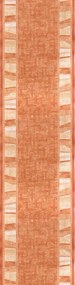 Associated Weavers, Protiskluzový běhoun na míru Linea 80, šíře 67 cm, oranžová, chodba / předsíň