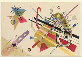 Kandinsky, Wassily - Obrazová reprodukce Untitled; Ohne Titel, 1922, (40 x 26.7 cm)