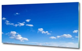 Wallmuralia Fotoobraz na skle Oblaka na nebi 100x50