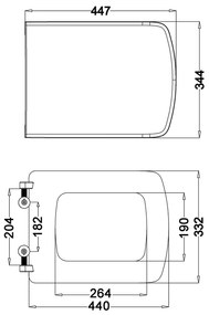 Isvea, SOLUZIONE WC sedátko, Soft Close, bílá (Purity), 40S30700I