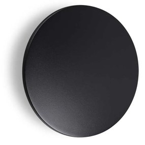 Ideal Lux Venkovní nástěnné/stropní LED svítidlo PUNTO ⌀24cm Barva: Černá