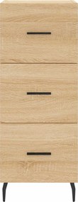 vidaXL Skříň highboard 34,5 x 34 x 180 cm kompozitní dřevo [3198868] Barva: dub sonoma