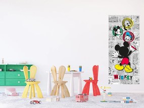 Dětská vliesová fototapeta na zed' Mickey Mouse Temné Komiksy, Disney | 90 x 202 cm | DFTDNV 5462