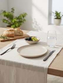 Sinsay - Sada 2 talířů - krémová