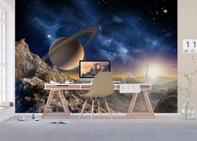 Fototapeta na míru Velkolepý Saturn | Vliesová fototapeta na zed' | DFTNXXL1126