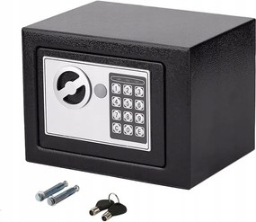 RETOO Elektronický trezor s PIN kódem Retoo E058 - černý