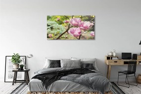 akrylový obraz magnolie strom 125x50 cm