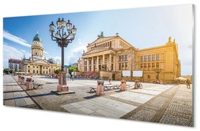 Obraz na skle Německo Cathedral Square Berlin 125x50 cm