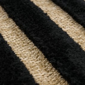 Dywany Łuszczów, Kusový koberec Spark 0689 beige/black, 160x220, béžová, chodba / předsíň