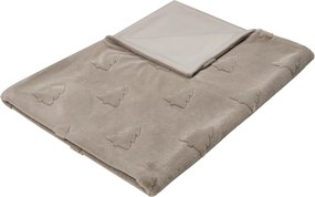 Livarno® Hebká deka, 130 x 170 cm (béžová)