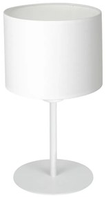 Luminex Stolní lampa ARDEN 1xE27/60W/230V pr. 18 cm bílá LU3432