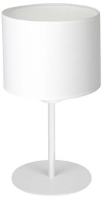 Stolní lampa ARDEN 1xE27/60W/230V pr. 18 cm bílá