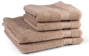 Tegatex Bavlněný ručník / osuška z bavlny- světle hnědá Velikost: 70*140 cm
