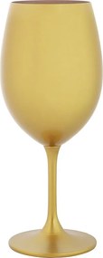 Zlatá sklenice na víno 350 ml - 6pack