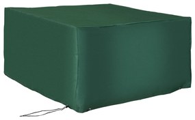 Outsunny ochranný obal na zahradní nábytek 600D-Oxford zelený 135x135x75 cm voděodolný a odolný proti UV záření | Aosom.de