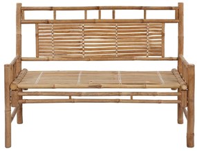 Zahradní lavice s poduškou 120 cm bambus,  3063900