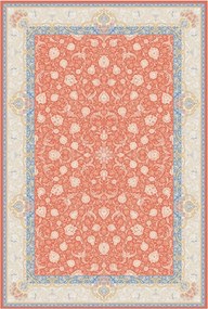 BE Koberec Miras 1202 MADDER RED - červený obdélníkový Rozměr: 150x225 cm
