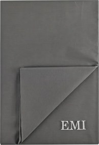 Plachta ložní tmavě šedá pevná EMI, Pevná plachta 140 × 220
